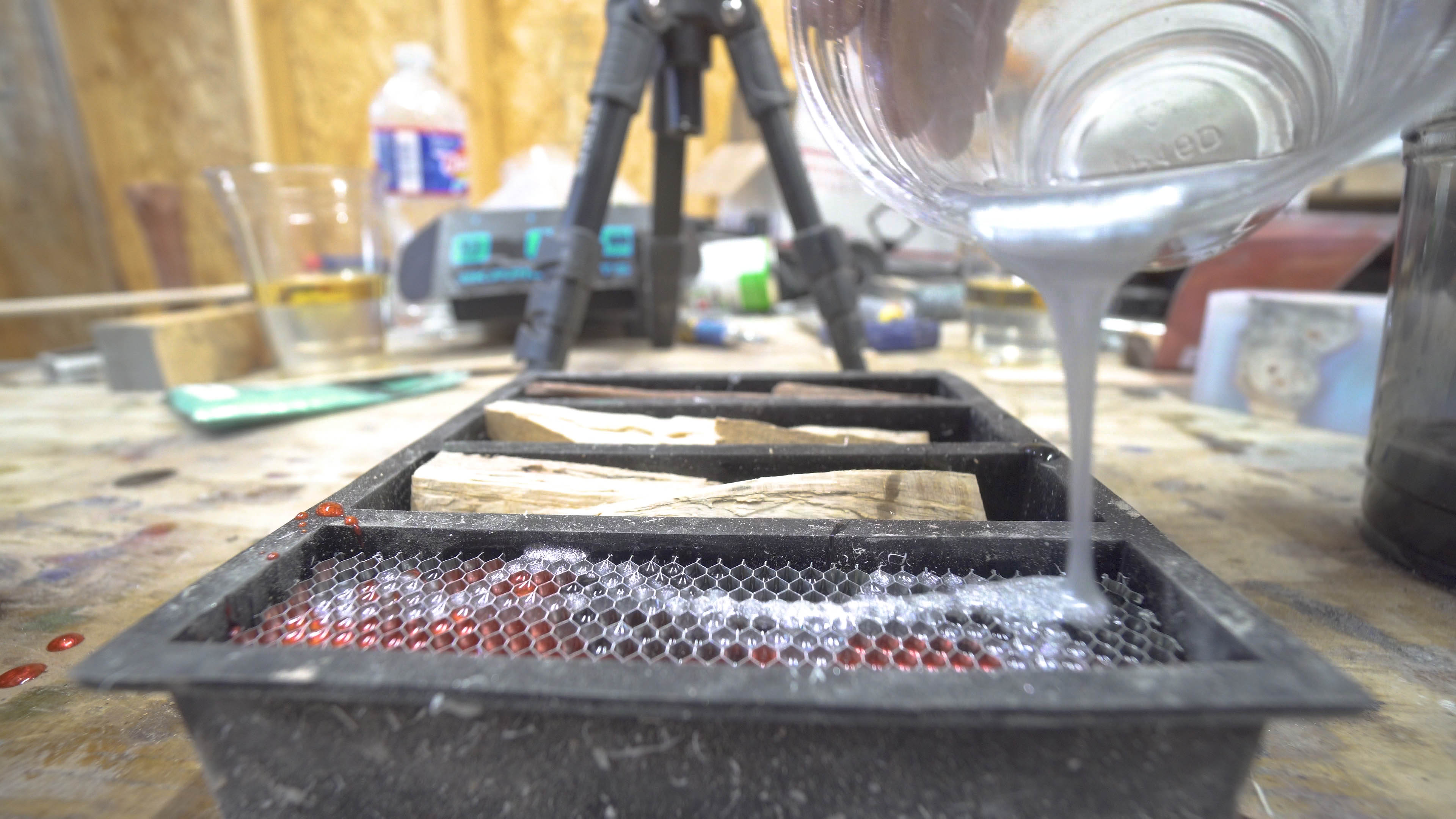 Making a Epoxy Aluminium Honeycomb Pen – JPayne Woodworking