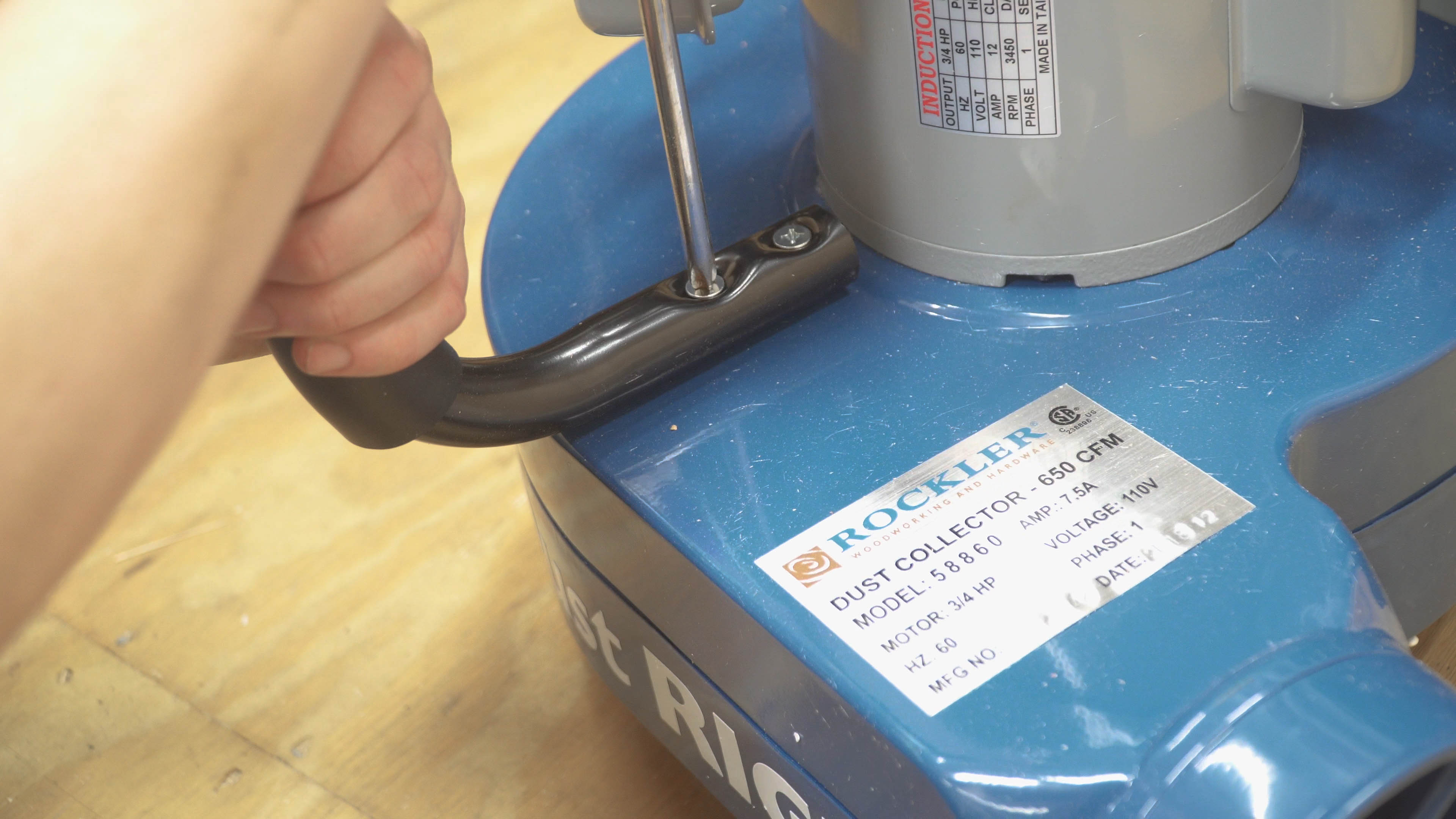 Installing The Dust Right Dust Collector – JPayne Woodworking