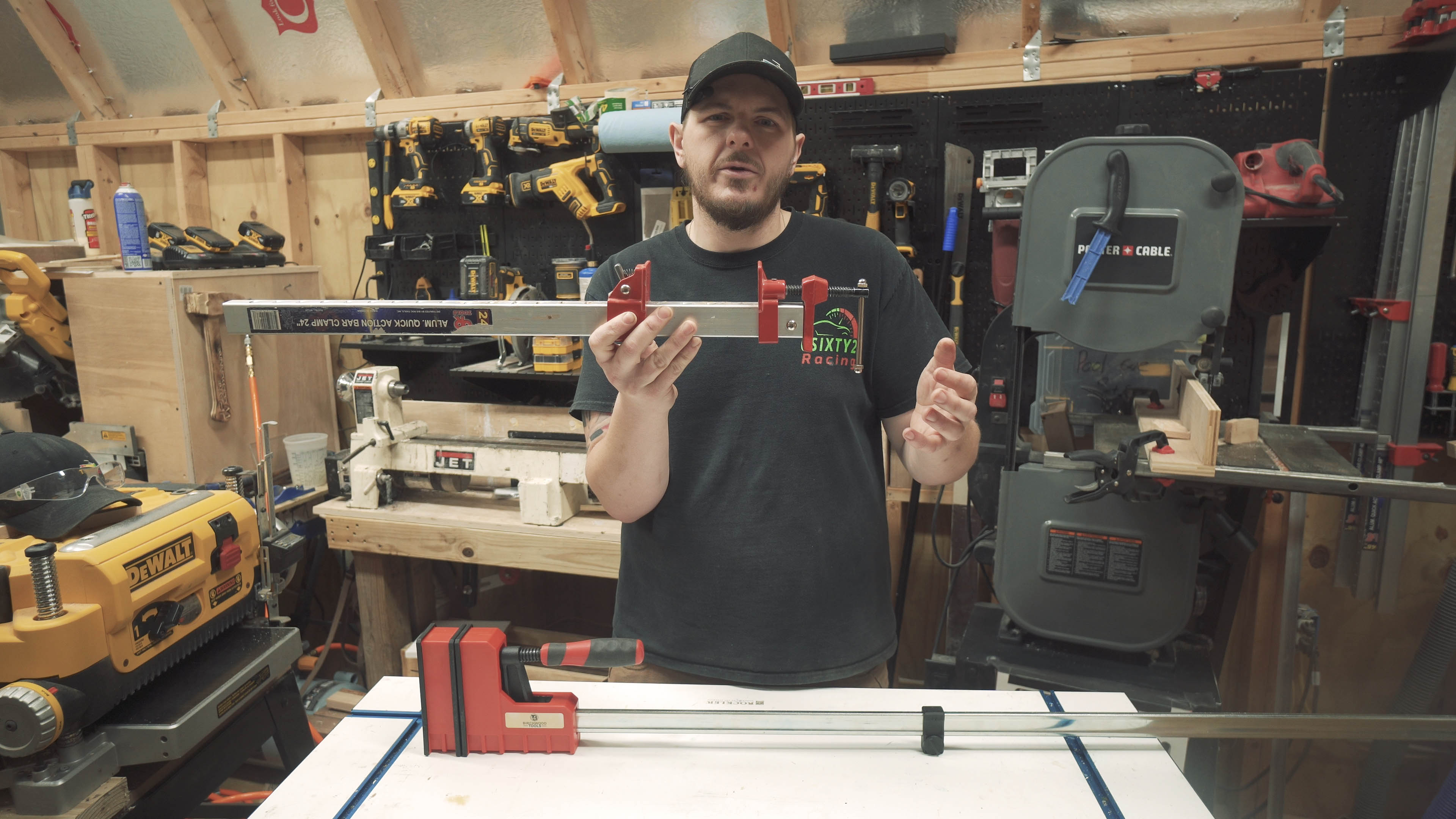 Birchwood Tools Clamp Overview and Building a Walnut Clamp Rack ...
