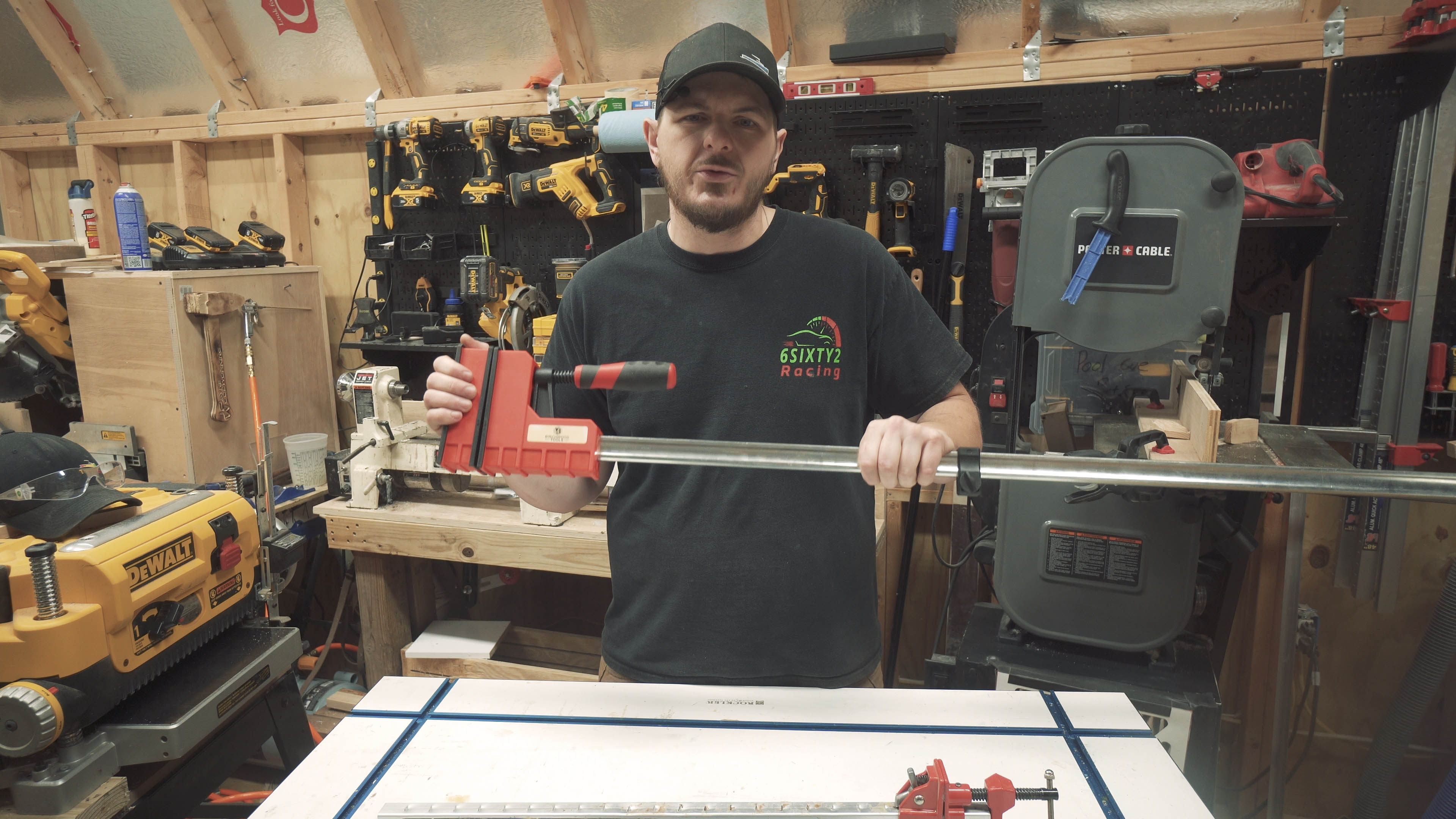 Birchwood Tools Clamp Overview and Building a Walnut Clamp Rack ...