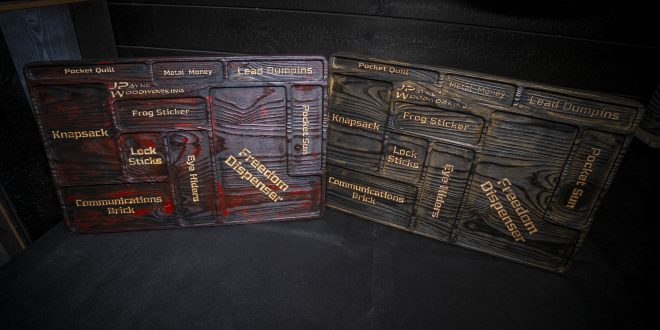 Large EDC Valet (Freedom Dispenser) – JPayne Woodworking